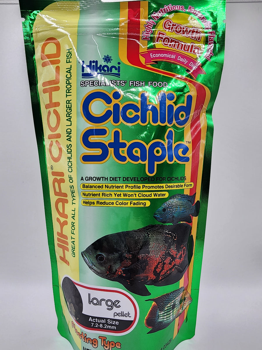 Hikari Cichlid Staple LG Floating Pellet 8.8oz – West Lake Aquatics