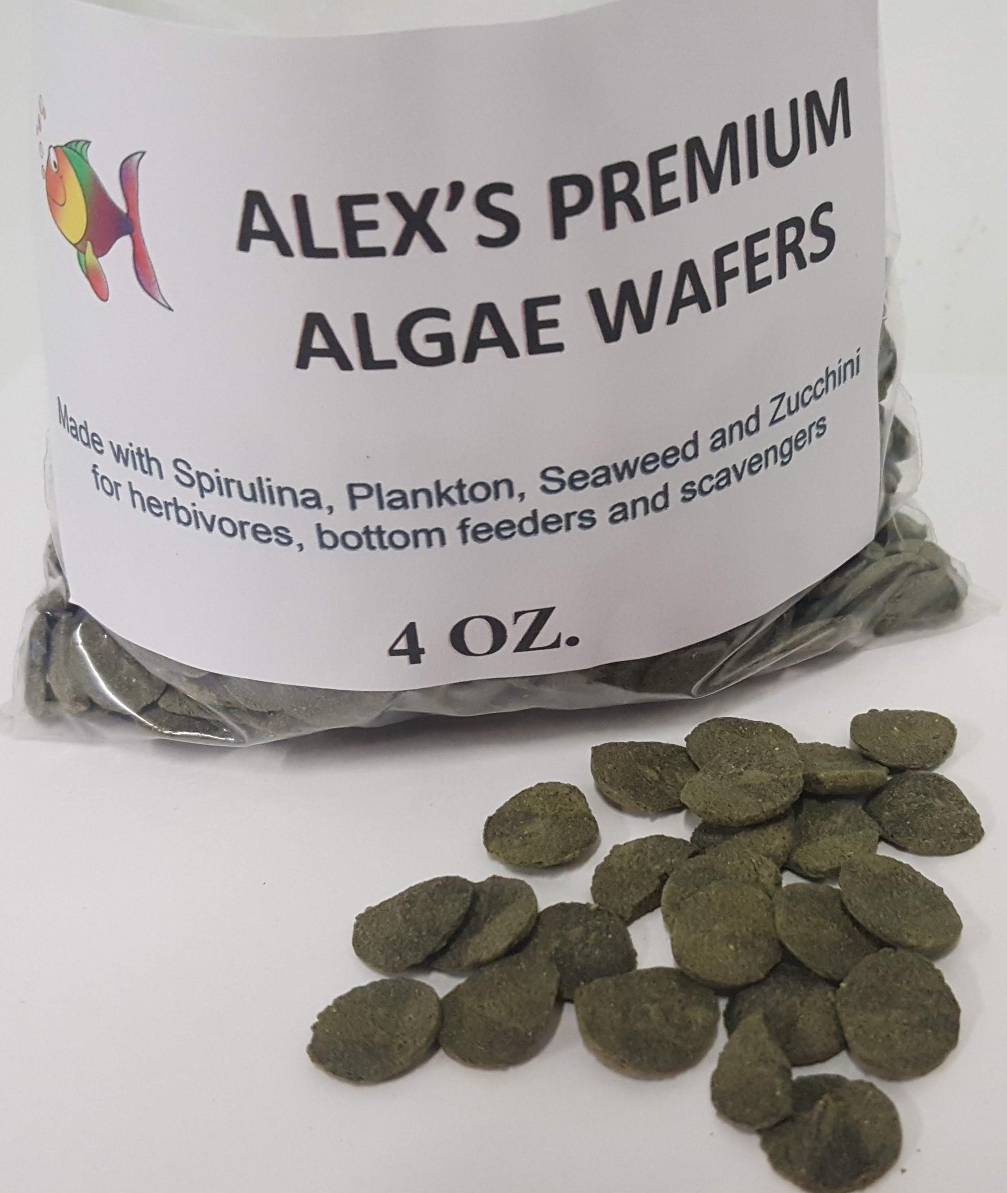 Alex's Premium Algae Wafers 4oz – West Lake Aquatics