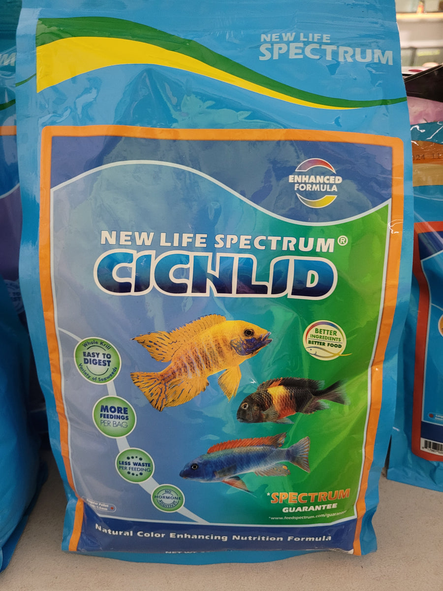 New Life Spectrum Cichlid Pellet 2200g – West Lake Aquatics